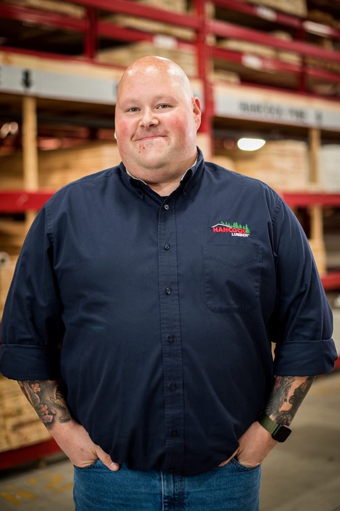 Dave Kimball High Five! - Hancock Lumber