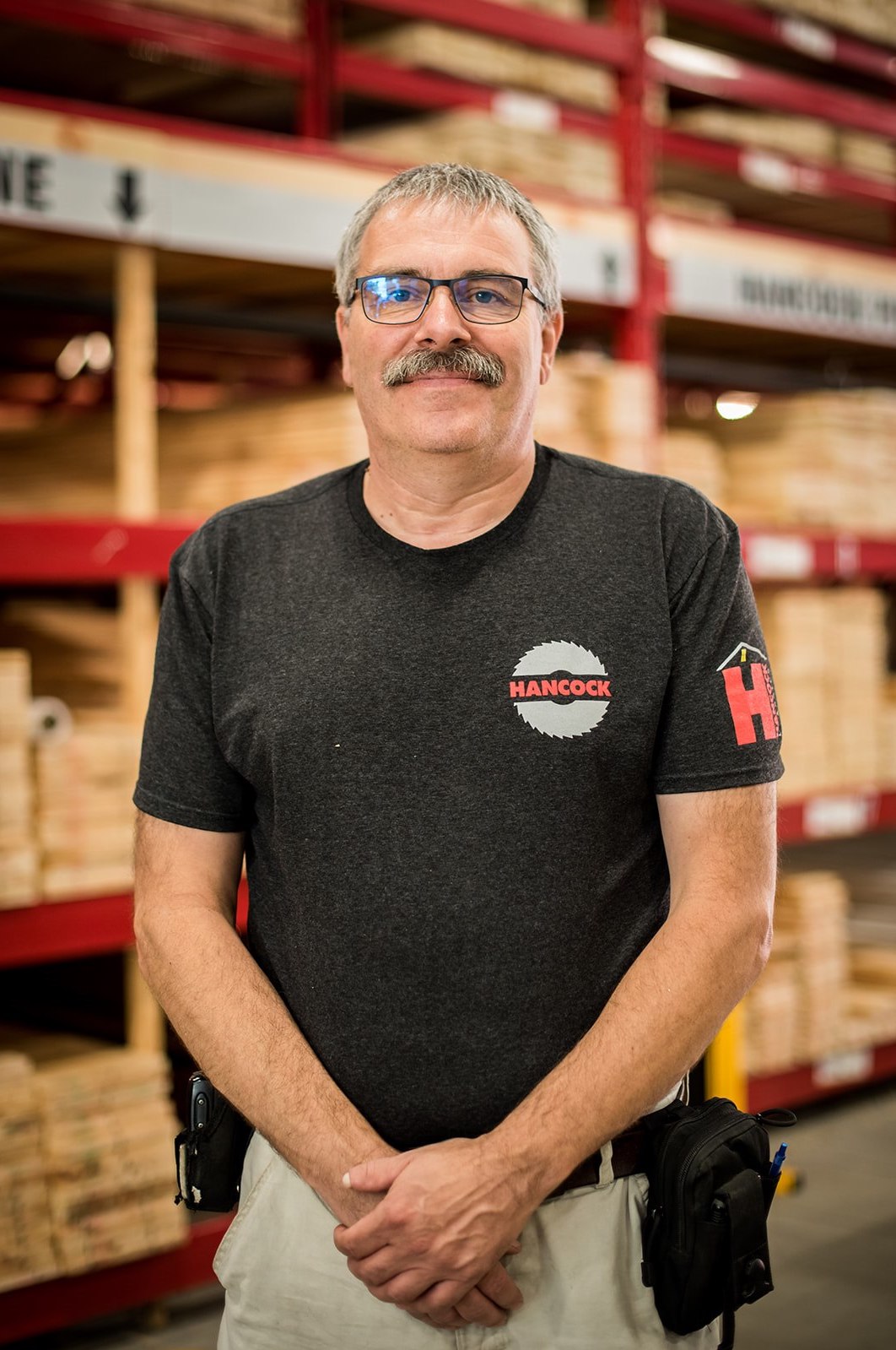 Dave Caron High Five! - Hancock Lumber