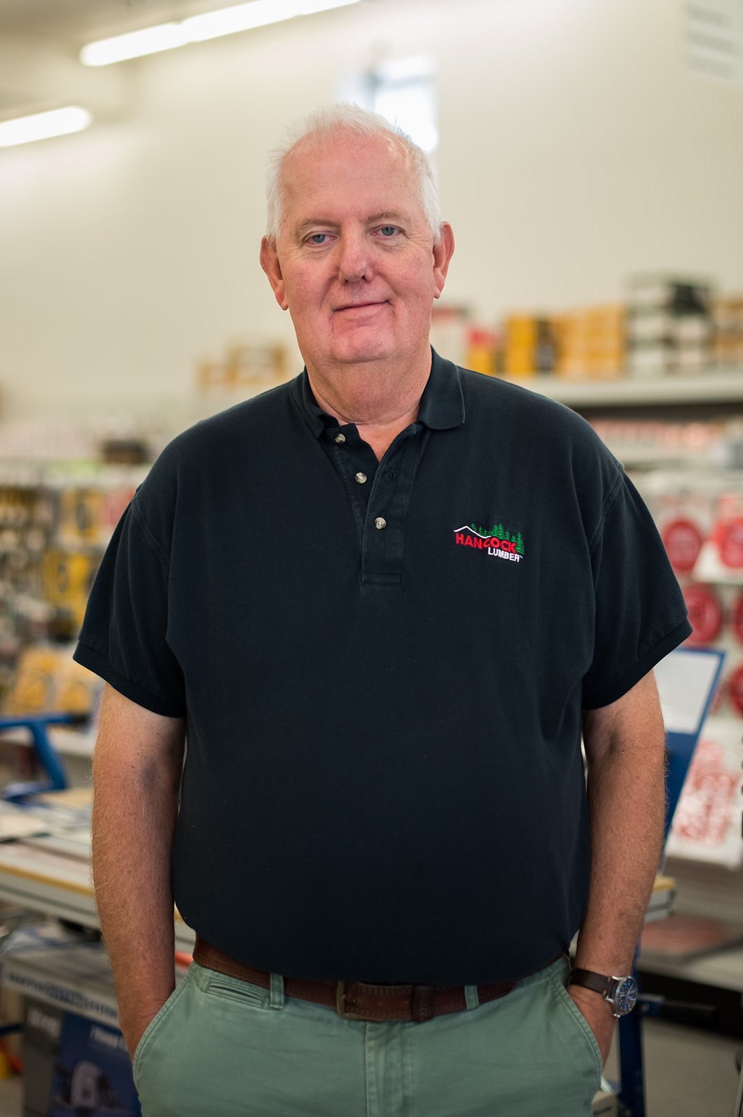 Jim Foster High Five! - Hancock Lumber