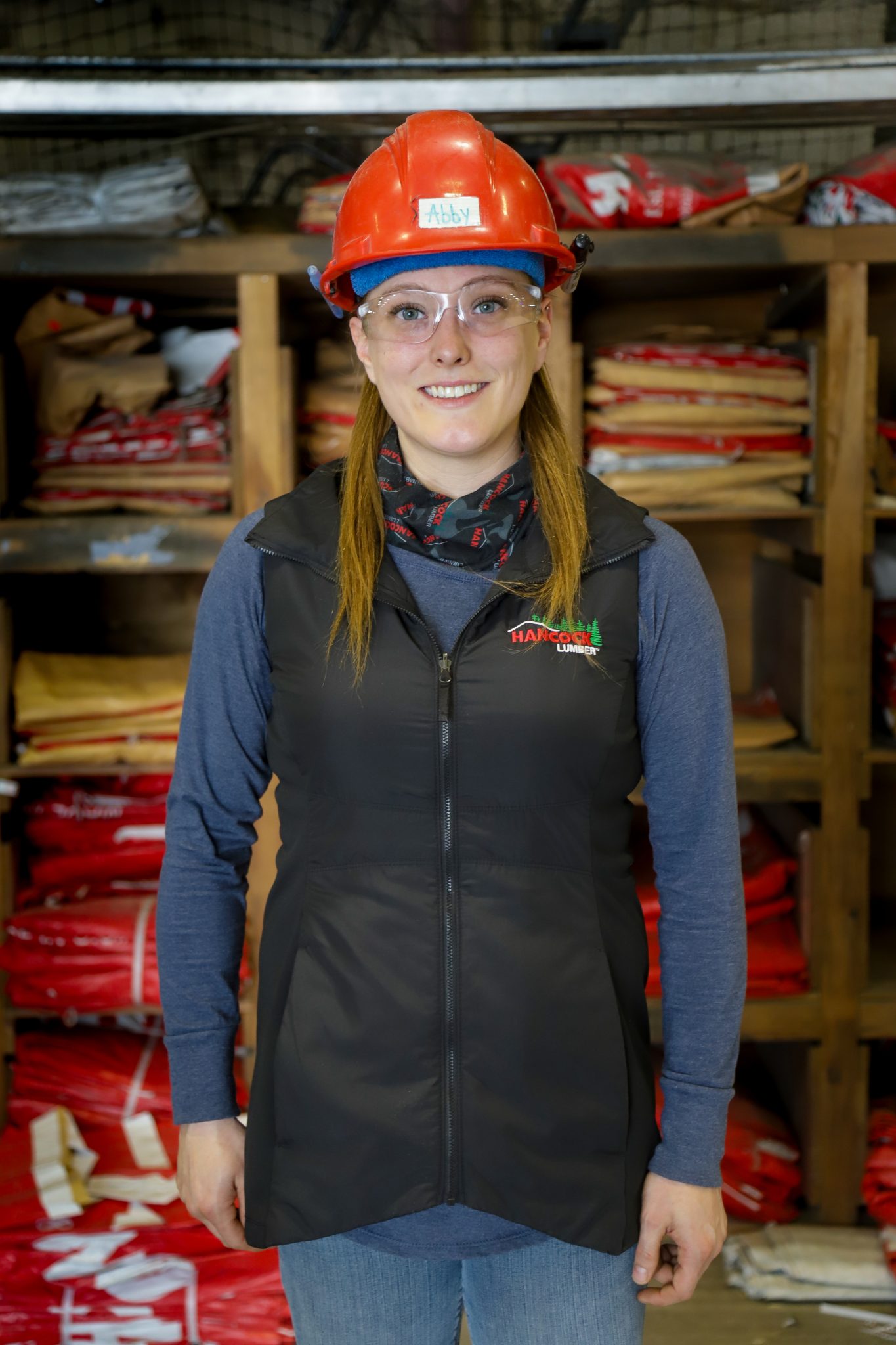 Abby Hutchins High Five! - Hancock Lumber Abby Hutchins High Five! - Hancock Lumber