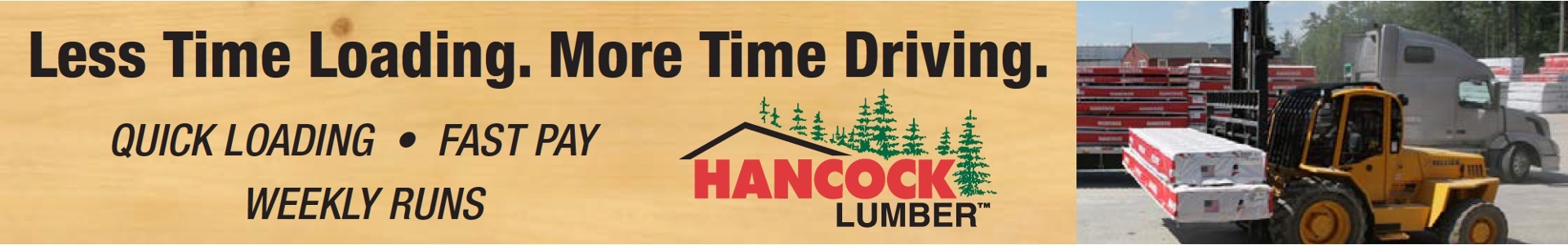 Haul for Team Hancock! - Hancock Lumber