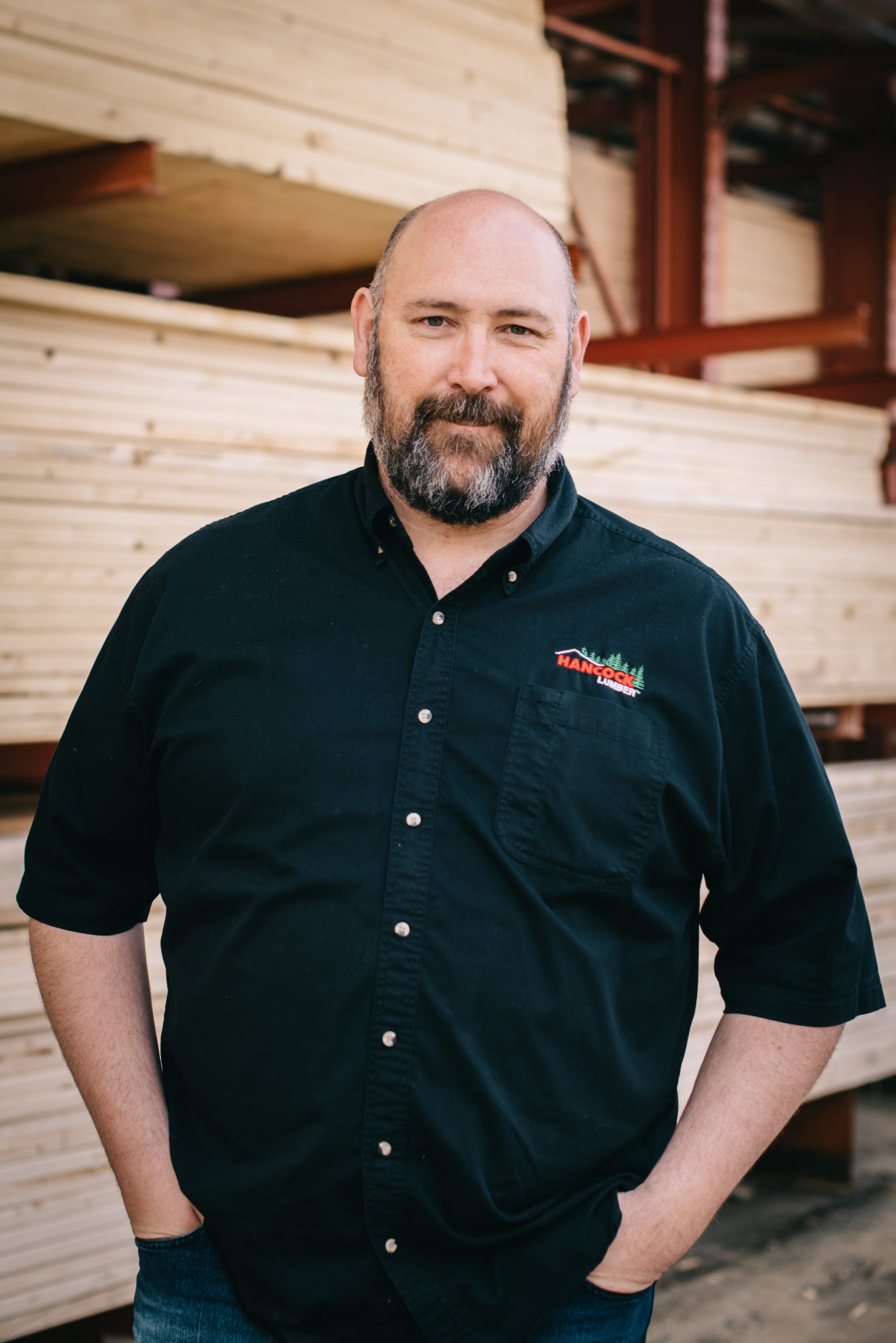 Micah Voter & Mike Melnik High Five! - Hancock Lumber