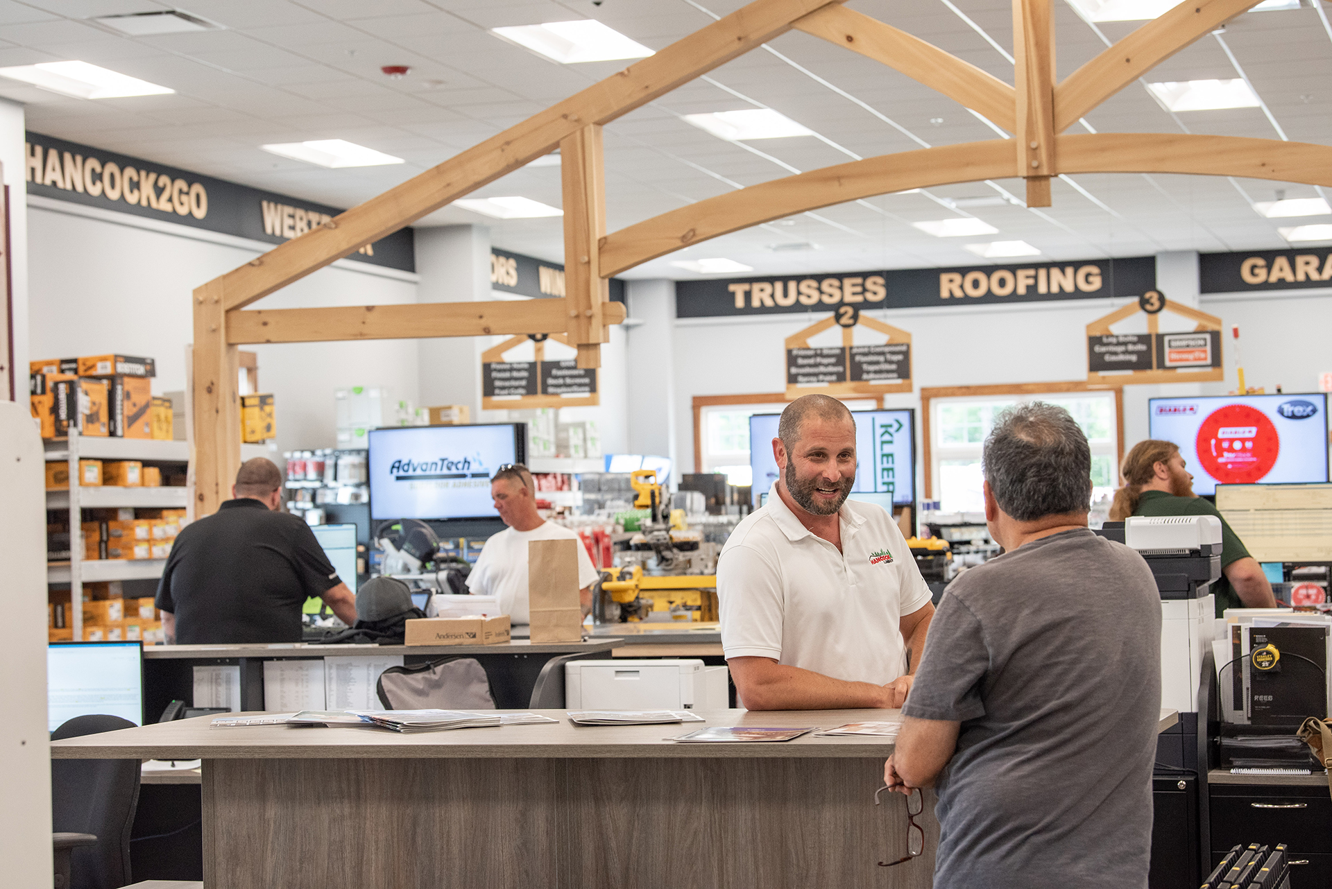 The Ones Who Calmed the Storm - Hancock Lumber