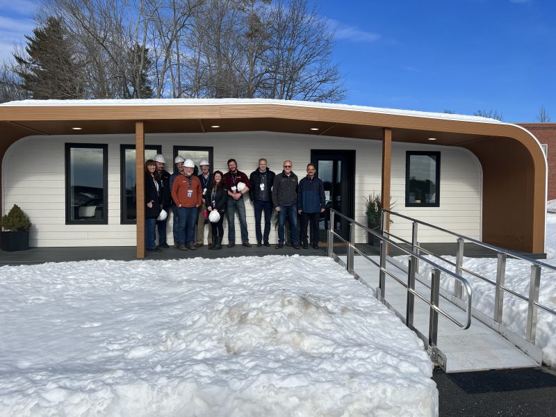 Hancock Lumber Leaders Tour UMaine's Advanced Structures and Composites ...