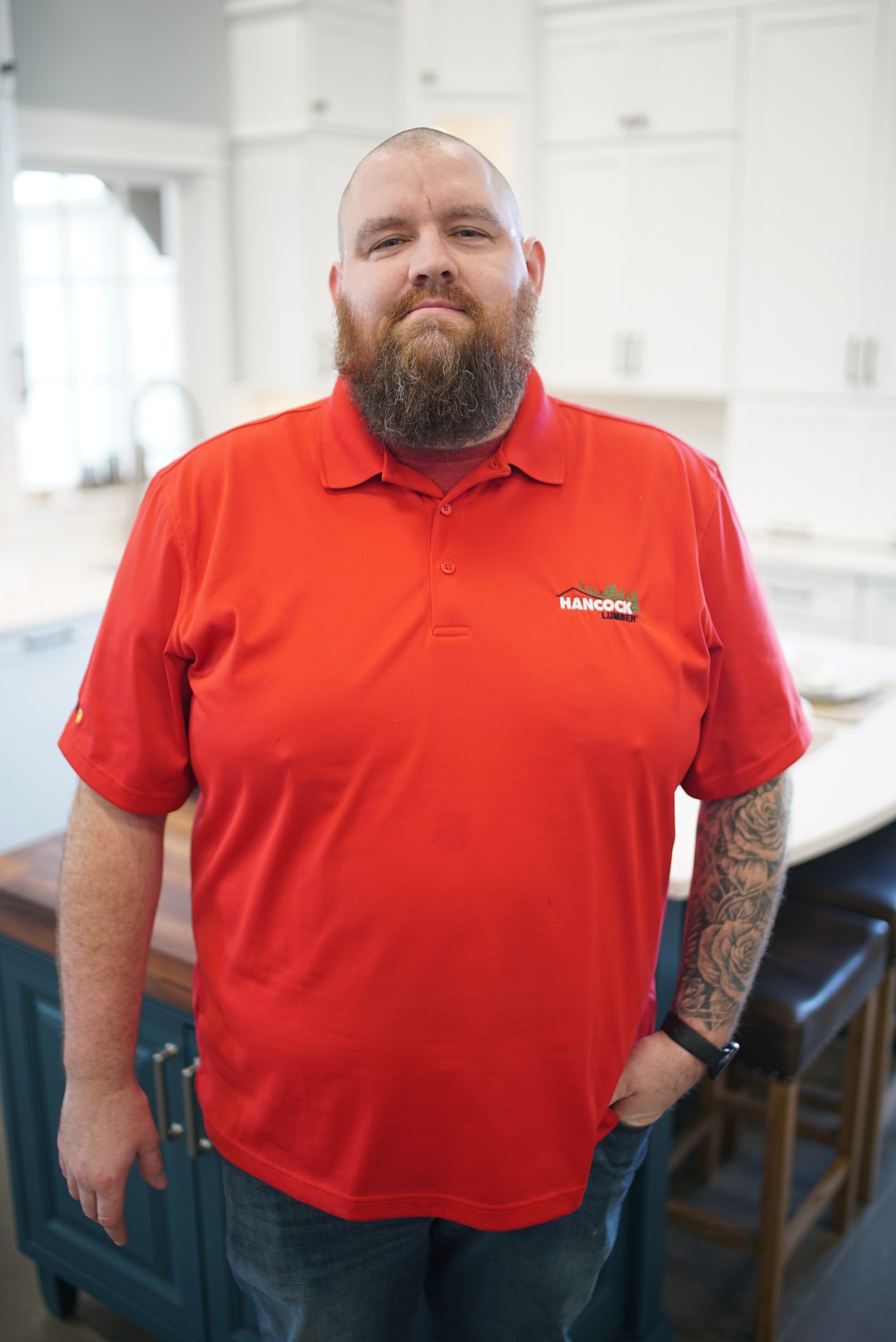 Todd Brackett and Sean Luce High Five! - Hancock Lumber