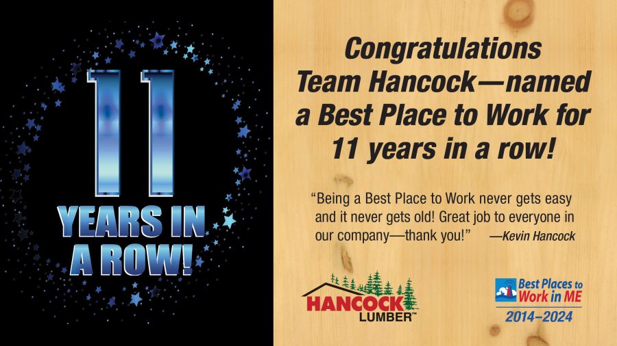 Mission and Values - Hancock Lumber